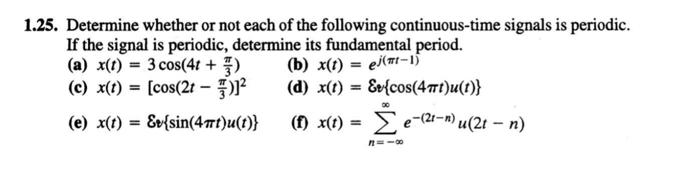 Solved 1.25. Determine whether or not each of the following | Chegg.com Solved 1.25. Determine whether or not each of the following | Chegg.com