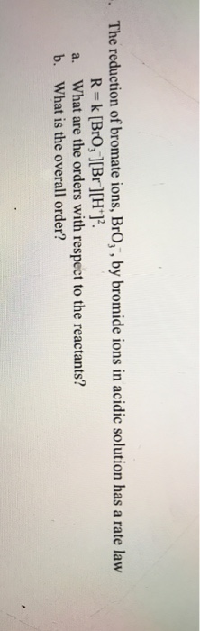 Solved 4. Using the experimental data provided, determine | Chegg.com