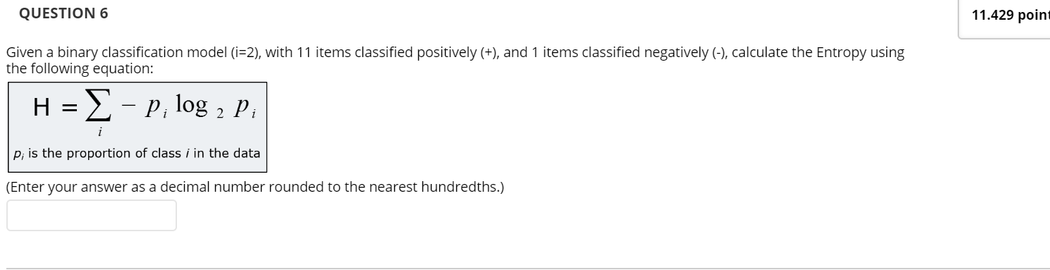 Solved QUESTION 3 A decision tree with two levels has an | Chegg.com