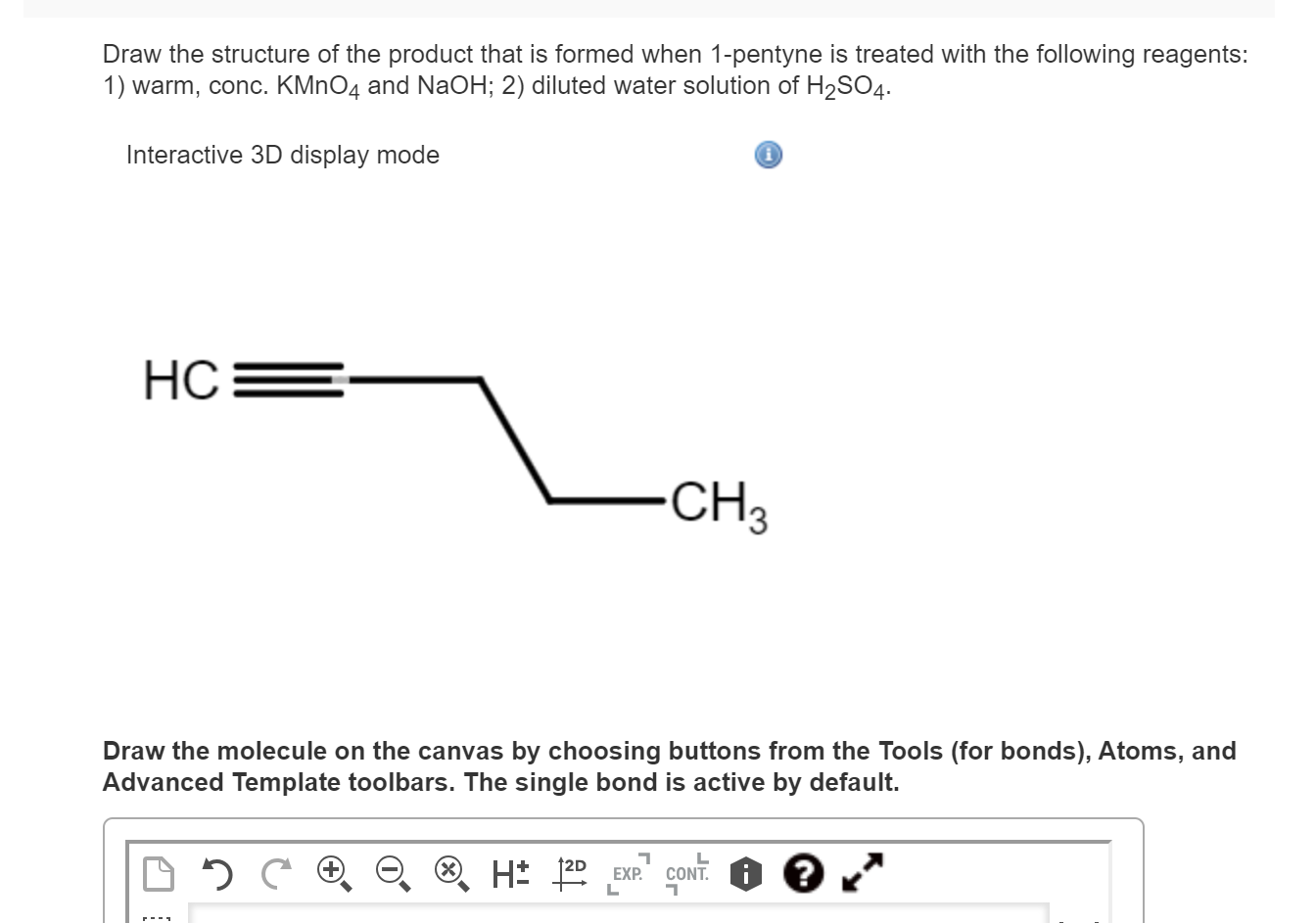 Solved Draw the structure of the product that is formed when | Chegg.com