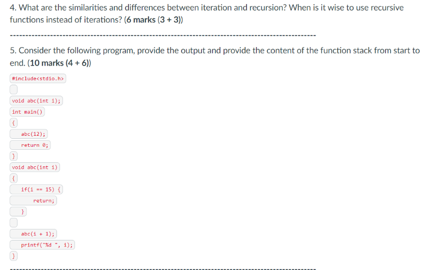 Solved 4. What are the similarities and differences between | Chegg.com
