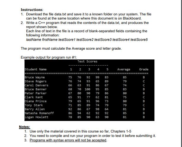 Solved C++ C++ C++ C++ C++C++ C++ C++ C++ ****WRITE IN | Chegg.com