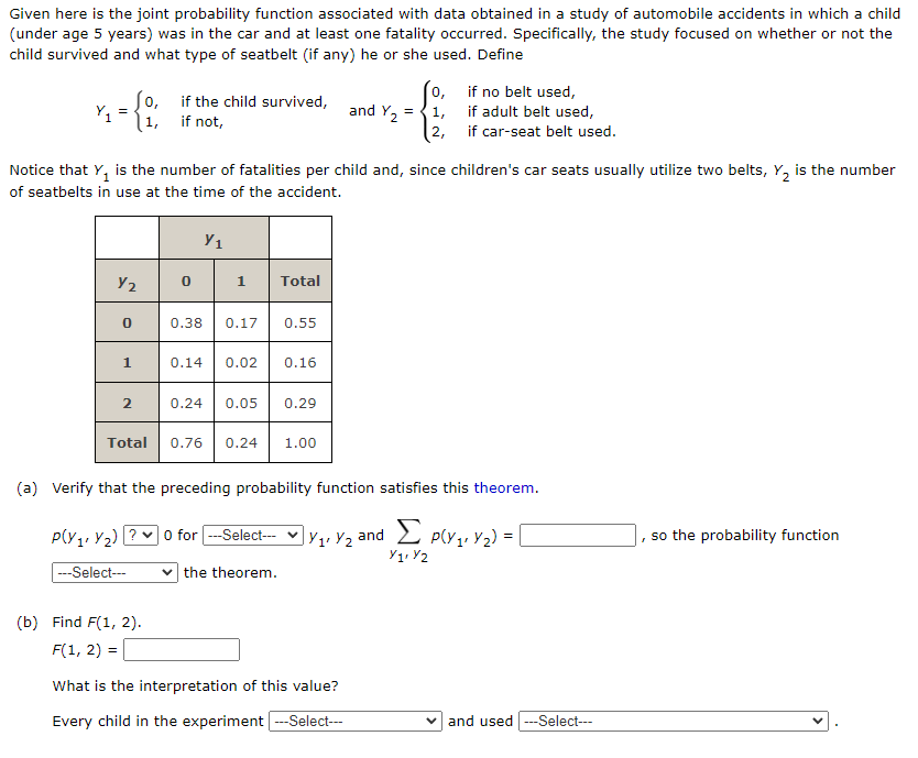 Solved Given here is the joint probability function | Chegg.com
