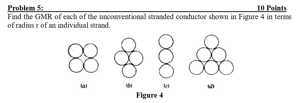 Solved Problem 5: 10 Points Find the GMR of each of the | Chegg.com