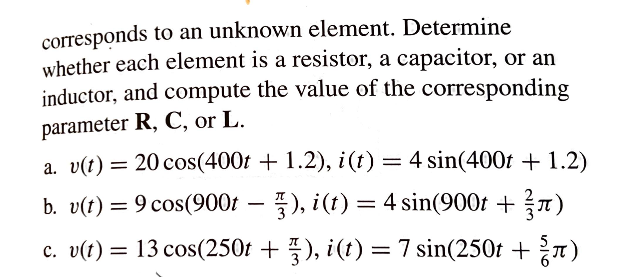 Solved 4.46 Convert the following pairs of voltage and | Chegg.com