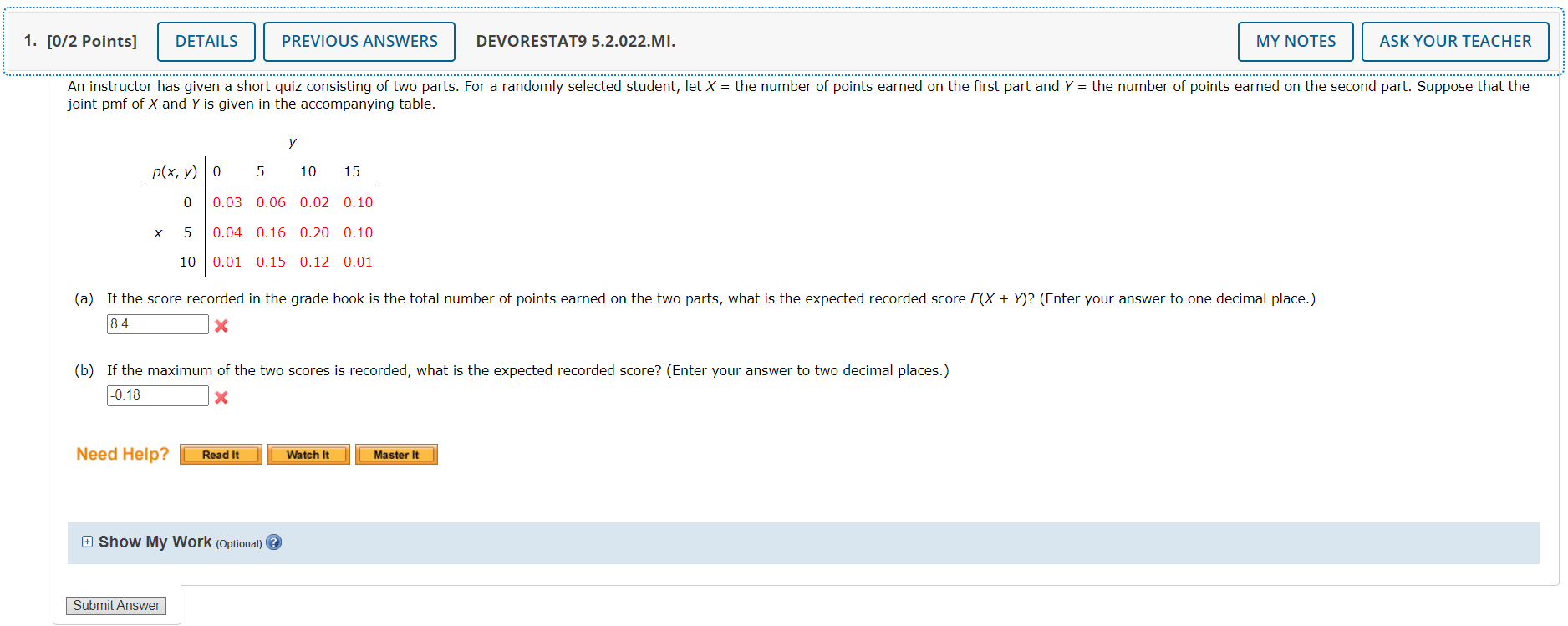 Solved a) If the score recorded in the grade book is the | Chegg.com
