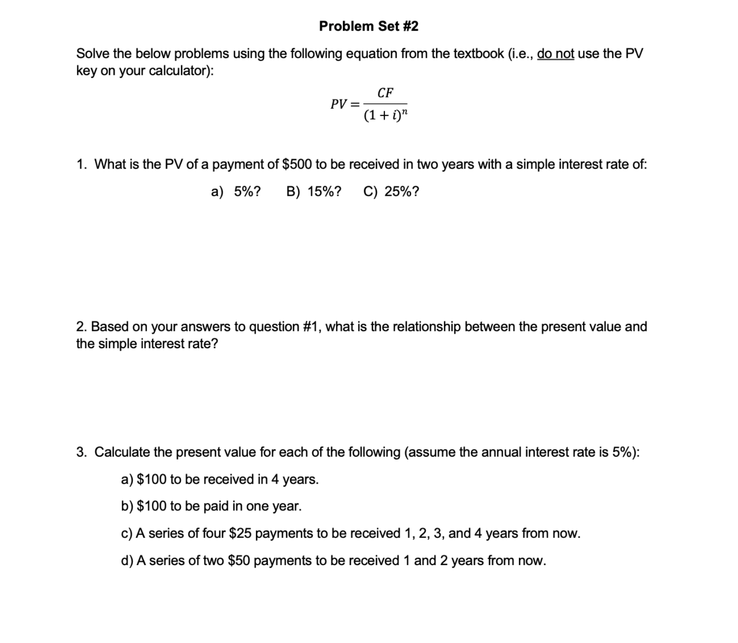 Solved Problem Set 2solve The Below Problems Using The