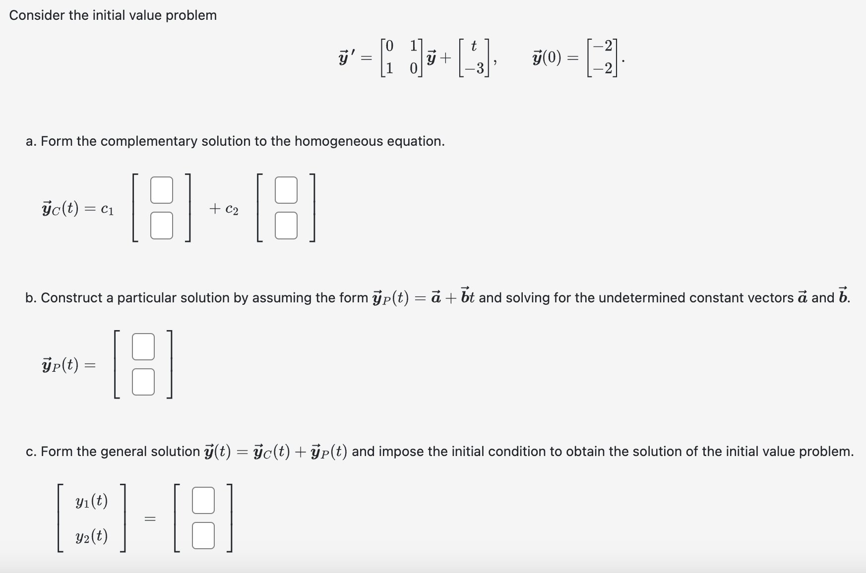 Solved Consider the initial value | Chegg.com