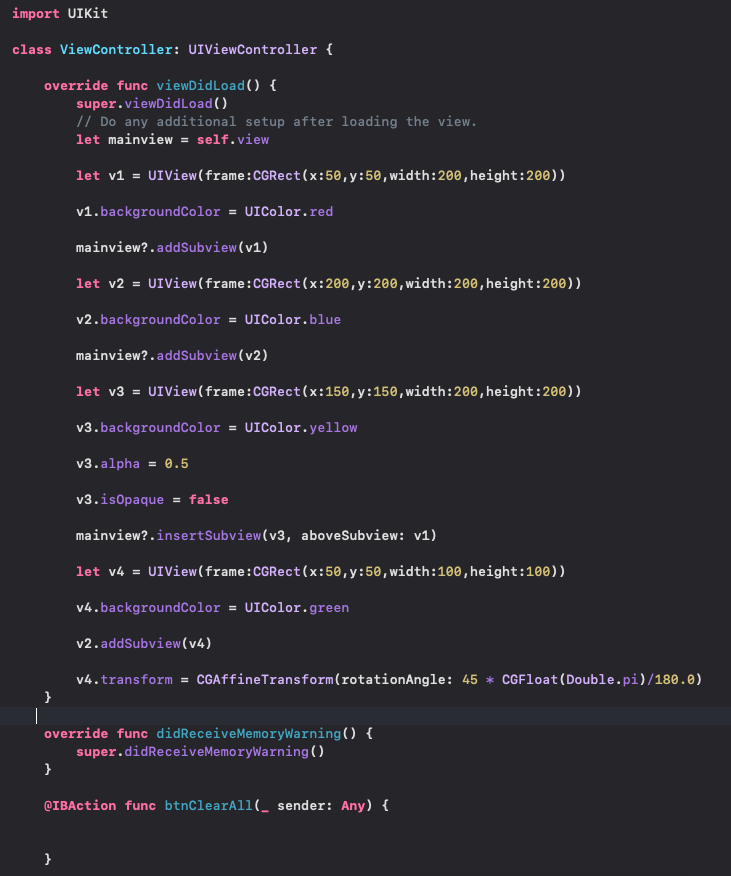 Solved SWIFT AND XCODE// Just need the button outlet to | Chegg.com