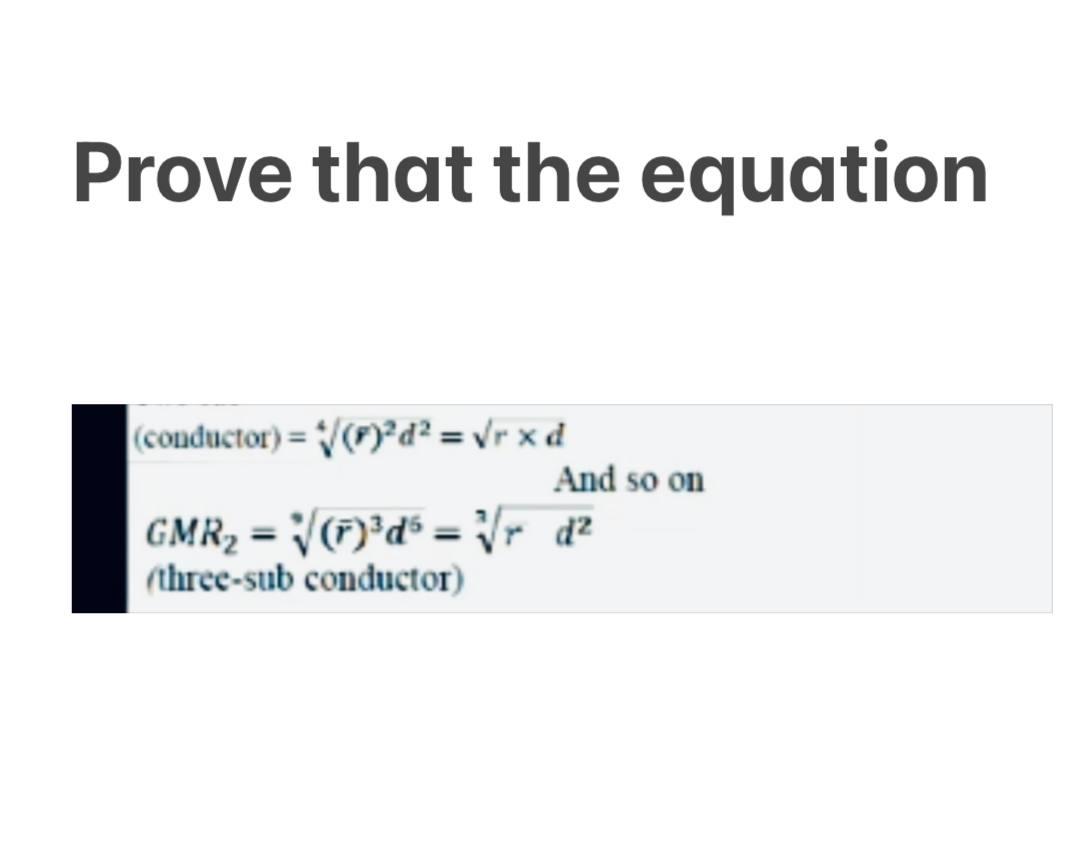 Solved Prove that the equation conductor) = V() d? = Vrxd | Chegg.com