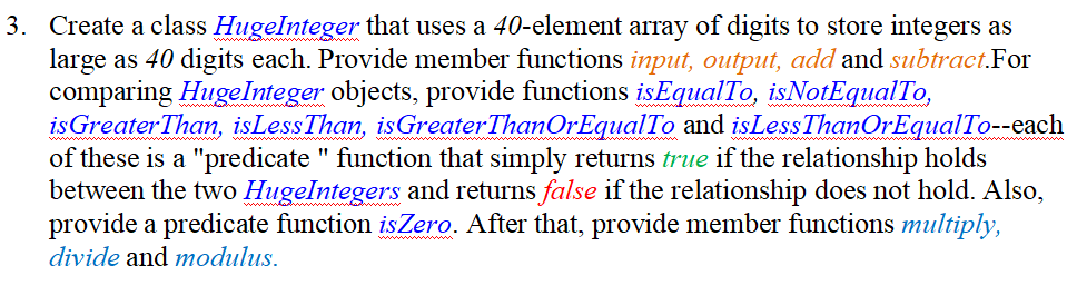 Solved C++: Please use C++ to finish the question, | Chegg.com