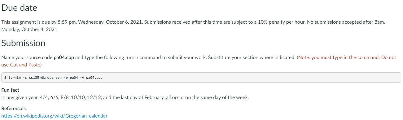 Solved pa04 This is a programming assignment. Code | Chegg.com