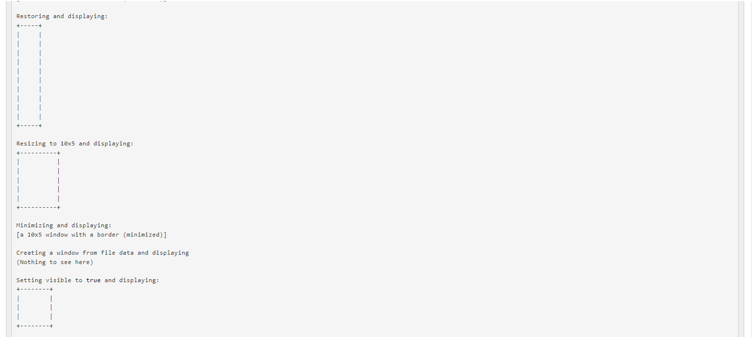 Solved Code the following Borderedwindow Subclass of window: | Chegg.com