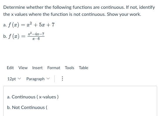 Solved Determine whether the following functions are | Chegg.com