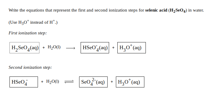 Solved Write the equations that represent the first and | Chegg.com