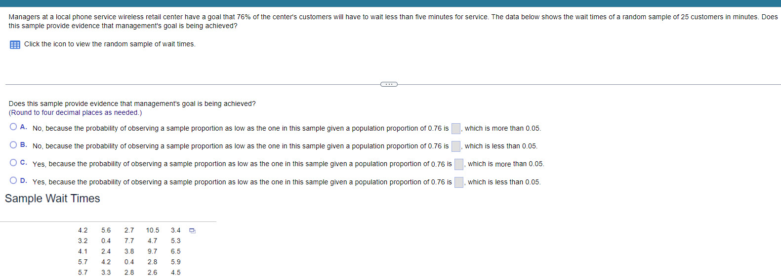 Solved this sample provide evidence that management's goal | Chegg.com Solved this sample provide evidence that management's goal | Chegg.com