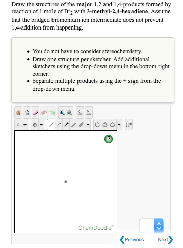 Solved Draw the structures of the major 1,2 and 1,4-products | Chegg.com