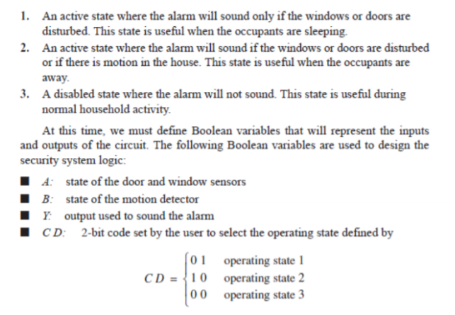 Design a PLC ladder logic code for a home security | Chegg.com