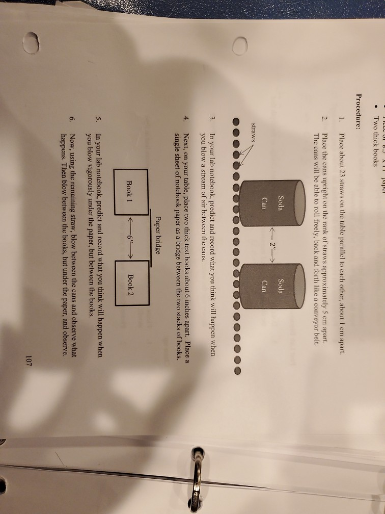 Solved draw a side view drawing of two cans and show the | Chegg.com