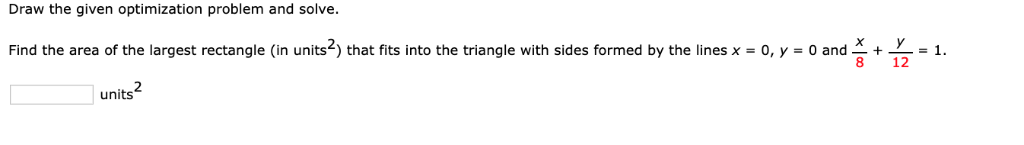 Solved Draw The Given Optimization Problem And Solve Find