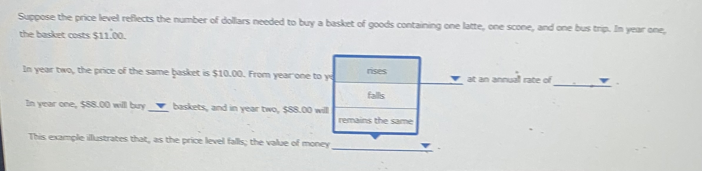 Solved Suppose the price level reflects the number of | Chegg.com