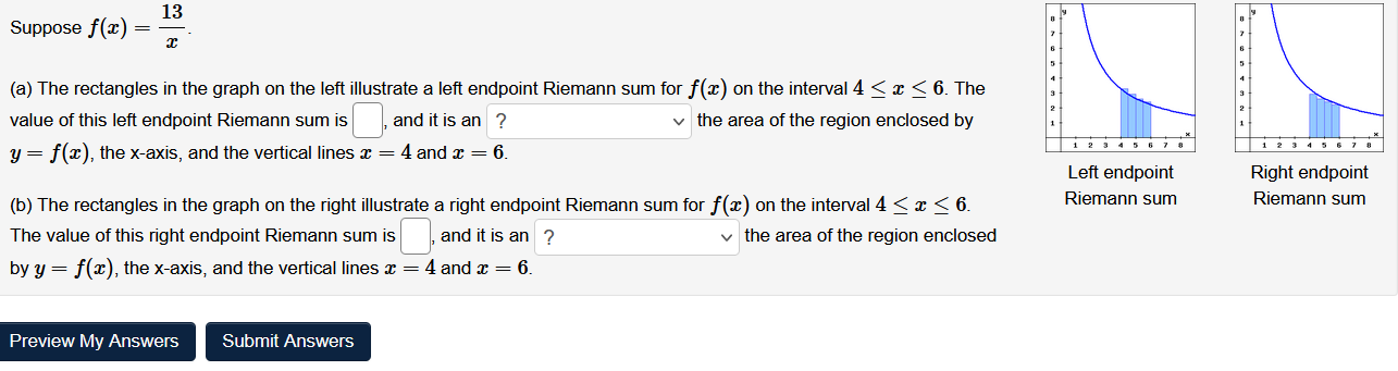 Solved Suppose f(x)=x13 (a) The rectangles in the graph on | Chegg.com