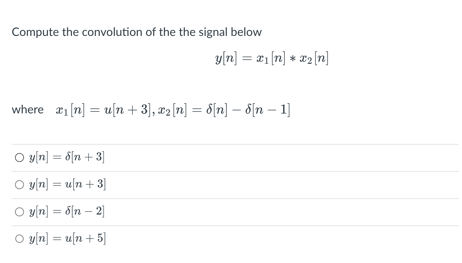Solved Compute the convolution of the the signal below | Chegg.com