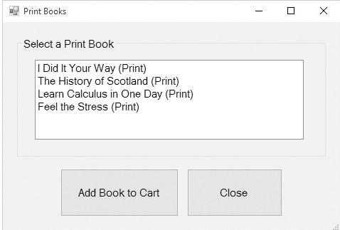 Solved Shopping Cart System (Visual Basic Use Functions | Chegg.com
