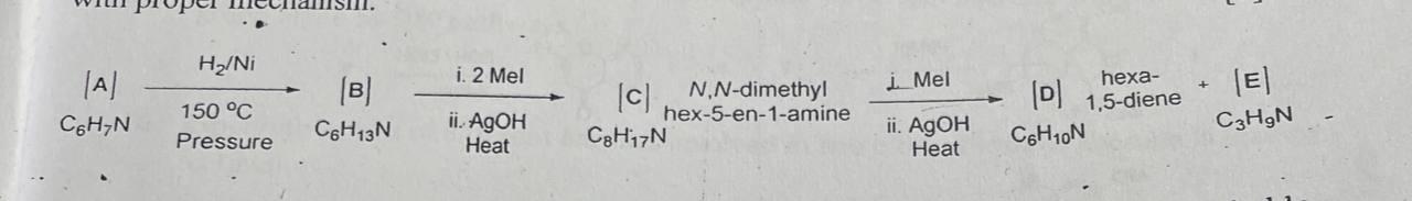 Solved Hz/Ni i. 2 Mel i Mel hexa- + (A C6HỌN 150 °C Pressure | Chegg.com