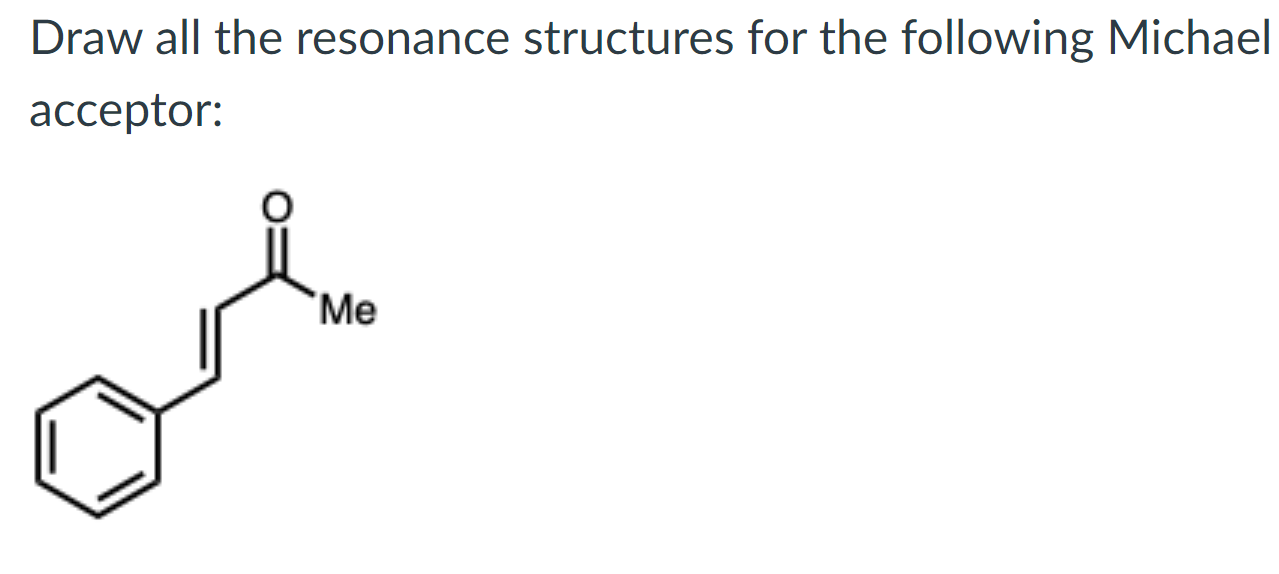 Solved Draw all the resonance structures for the following | Chegg.com