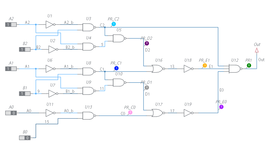 Solved In Multisim Live, redesign this comparator using only | Chegg.com