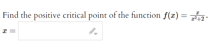 Solved Find all critical points of the function | Chegg.com