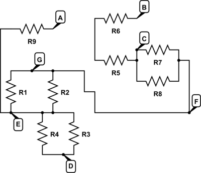 Solved All resistors are 2kOhm resistors in the circuit | Chegg.com