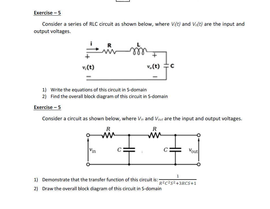 Solved Exercise - 2 Simplify the block diagram shown below, | Chegg.com