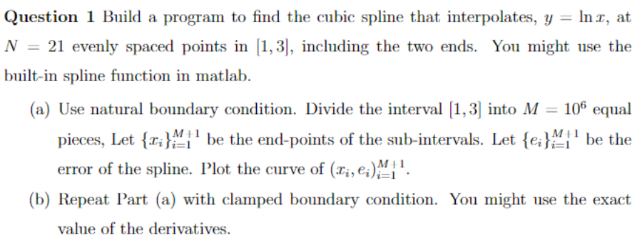 Solved Please Program in MATLAB: Question 1 ﻿Build a program | Chegg.com