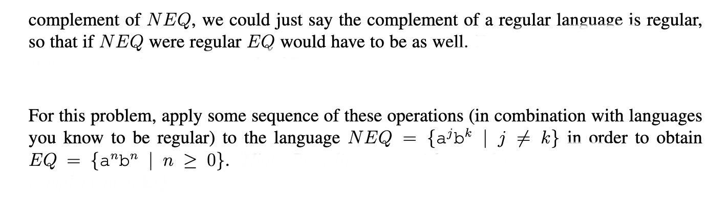 We've shown that the regular languages are closed | Chegg.com