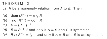 Solved Let R be a nonempty relation from A to B. Then: (a) | Chegg.com