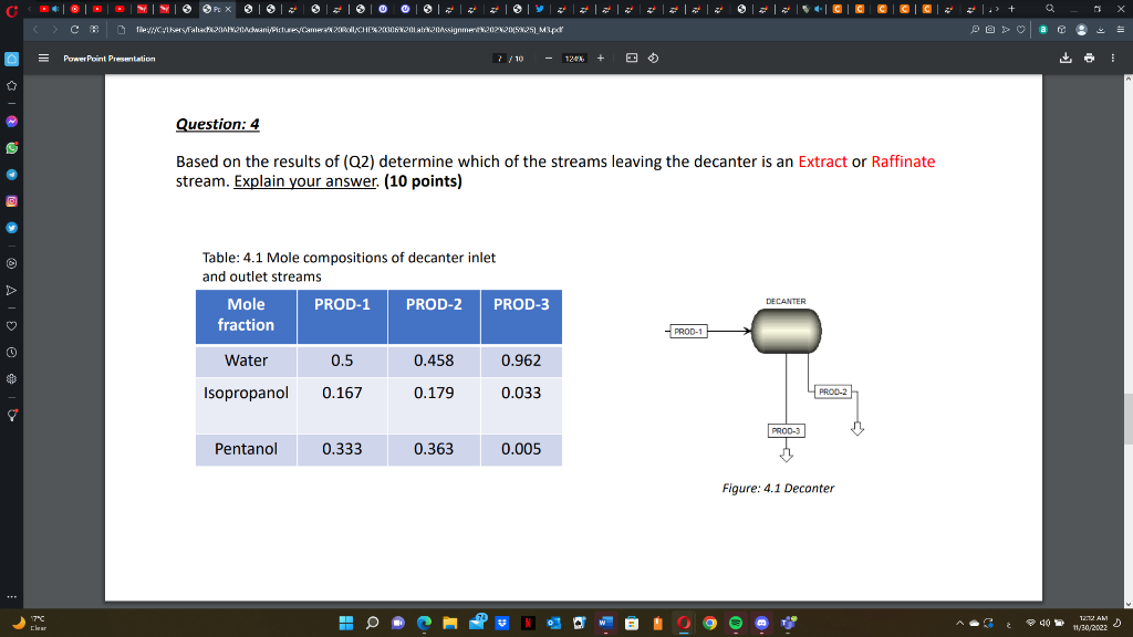 Solved Based on the results of (Q2) determine which of the | Chegg.com