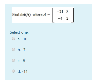 Solved Find A using the matrix inversion algorithm, where 1 | Chegg.com