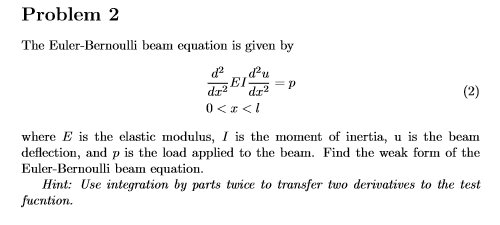 Euler Beam Bending Equation - The Best Picture Of Beam Euler Beam Bending Equation - The Best Picture Of Beam