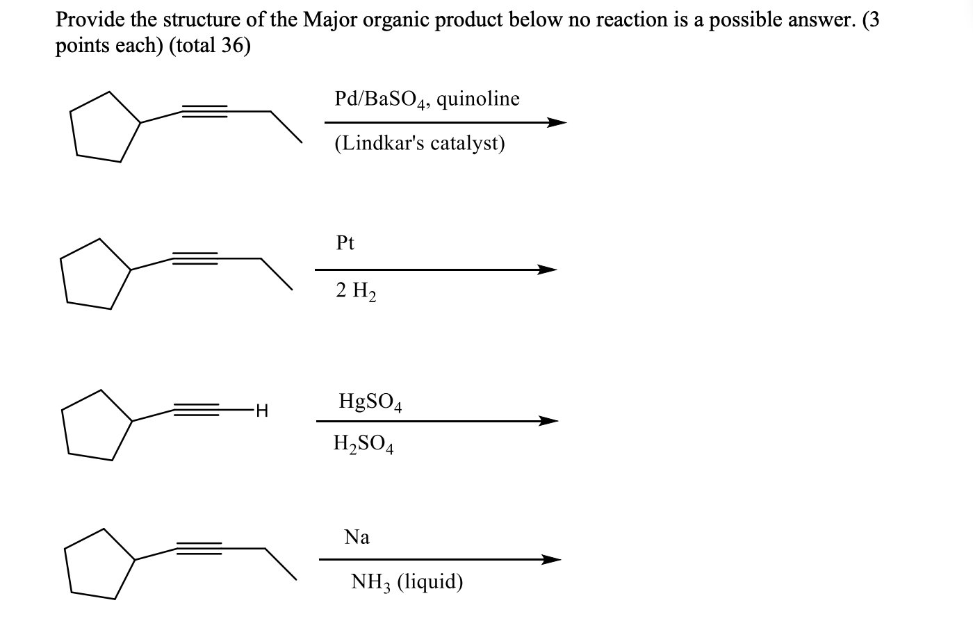 Solved Provide the structure of the Major organic product | Chegg.com