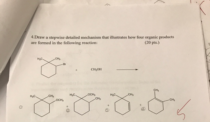 Solved Draw a stepwise detailed mechanism that illustrates | Chegg.com