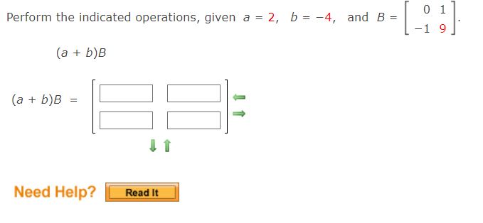 Solved Perform the indicated operations, given a=2,b=-4, | Chegg.com