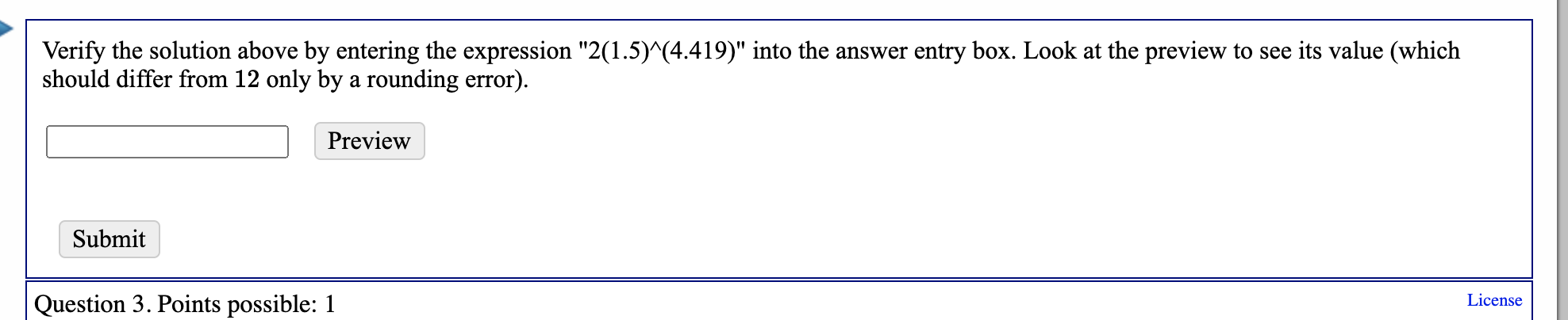 Solved Verify the solution above by entering the expression | Chegg.com