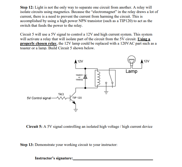 Solved Step 3: A chip may need to drive a device that | Chegg.com