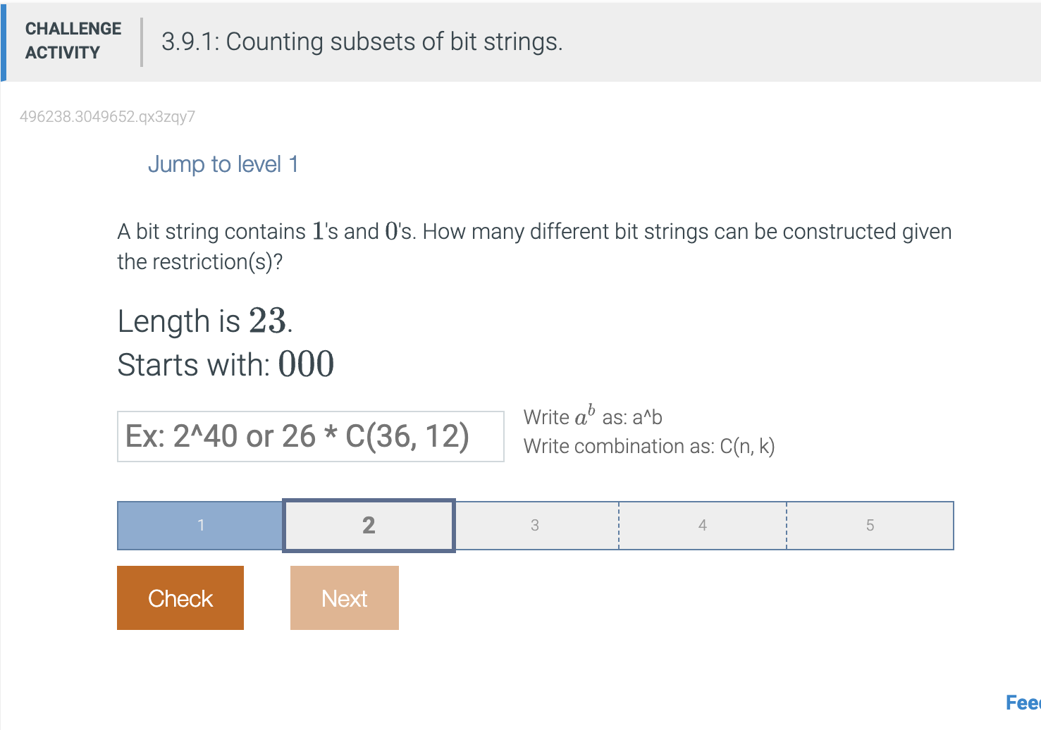 Solved 9652.qx3zqy7 Jump to level 1 A bit string contains 1 | Chegg.com