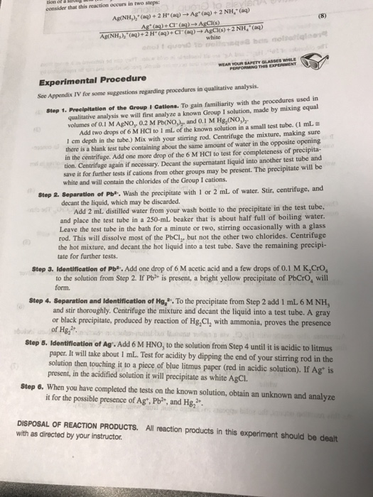 Solved 43 Seetion Name Advance Study Assignment: Qualitative | Chegg.com