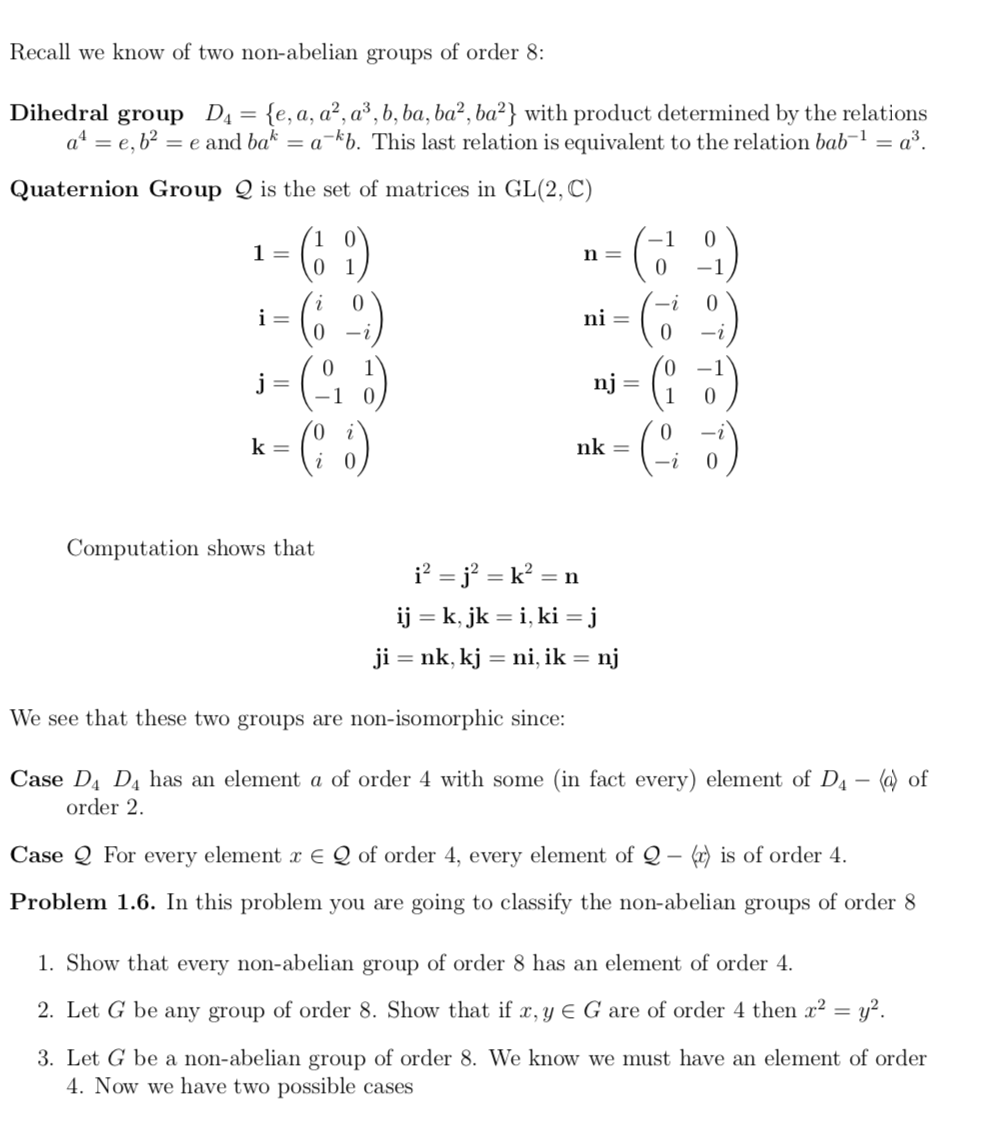 solved-recall-we-know-of-two-non-abelian-groups-of-order-8-chegg