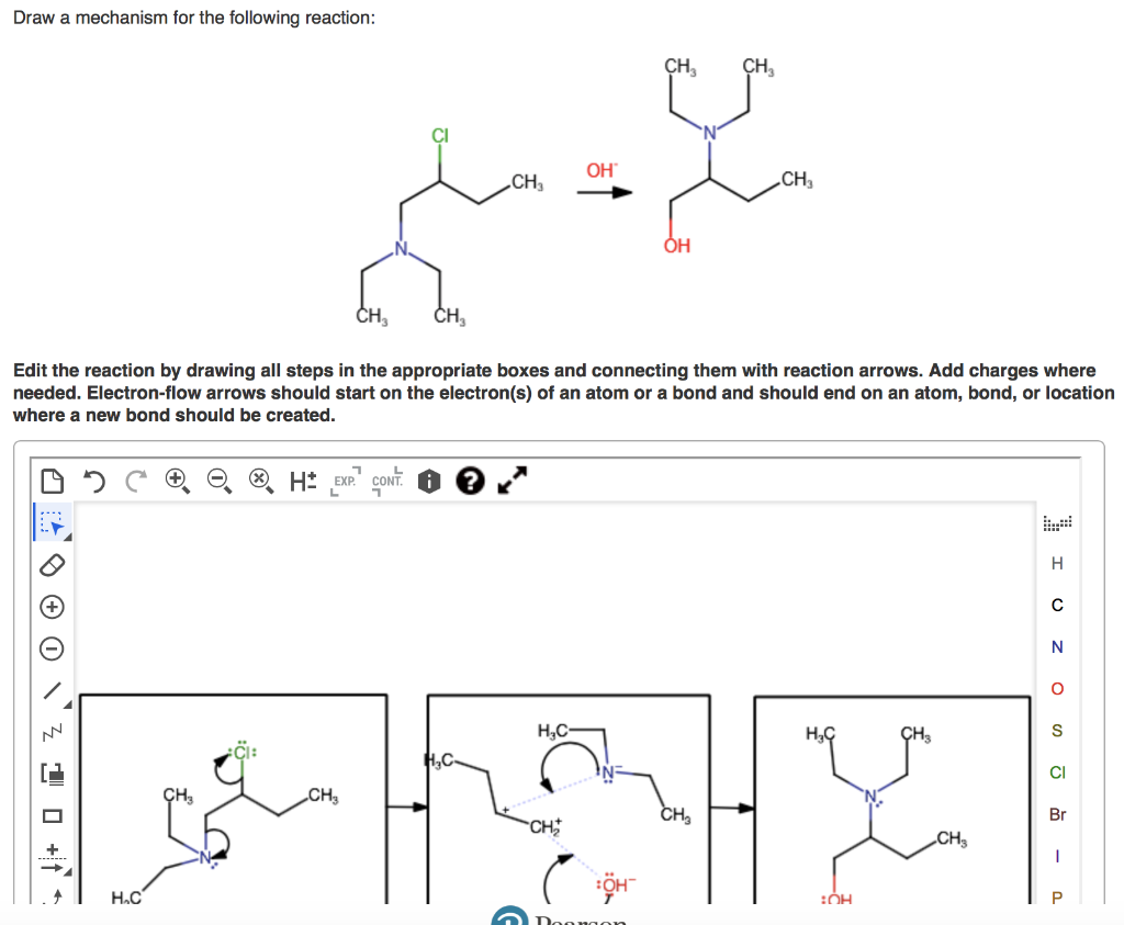 Solved Mechanism Practice Problem: Nucleophilic Substitution | Chegg.com