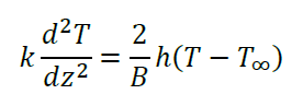 Solved Consider a rectangular fin as shown in figure. By | Chegg.com